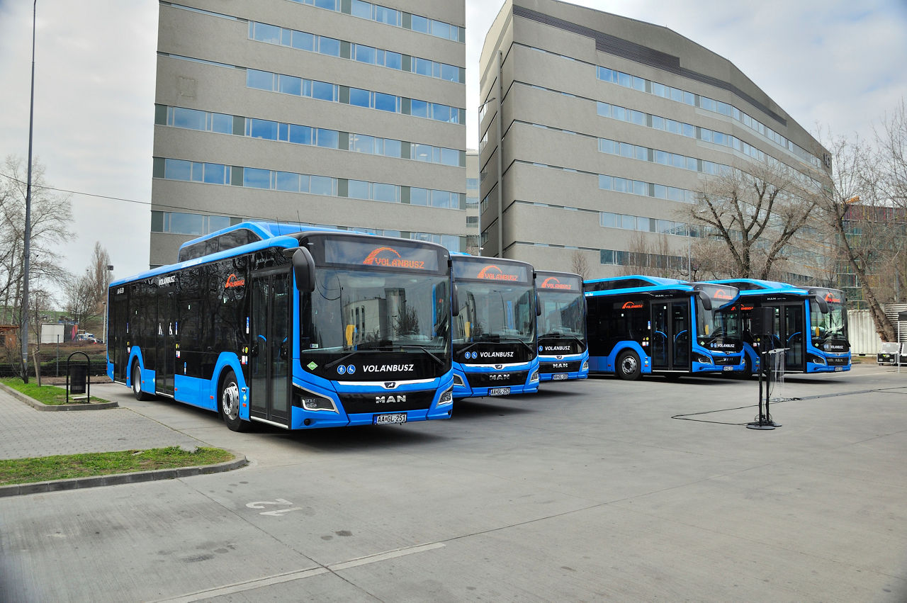 Gázüzemű MAN autóbuszokkal korszerűsítette flottáját a Volánbusz | MAN